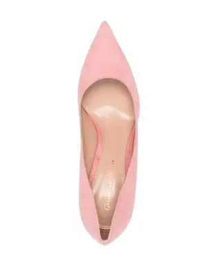 GIANVITO ROSSI 90mm Pointed Pumps - Pink