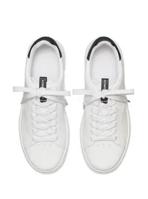 Tory Burch Double T Howell Court Sneakers - White