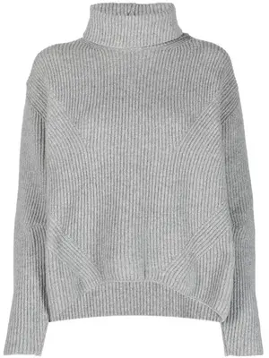 Pinko Roll-neck Ribbed Jumper