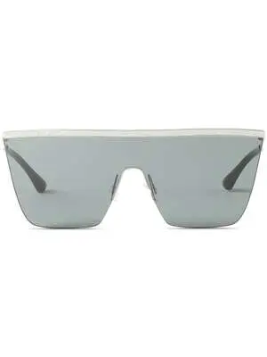 JIMMY CHOO Oversize-frame Sunglasses - Silver