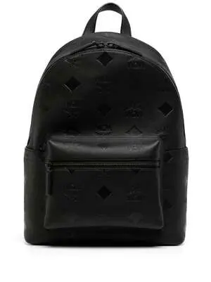 Mcm Stark Leather Backpack