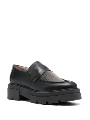 Fabiana Filippi Bead-embellished Loafers