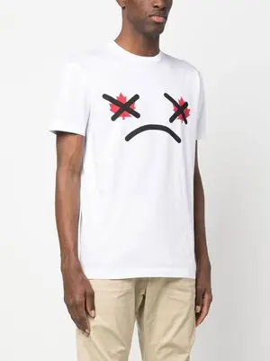 Dsquared2 Graphic-print Short-sleeve T-shirt