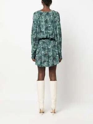 IRO PARIS Fontana Printed Mini Dress