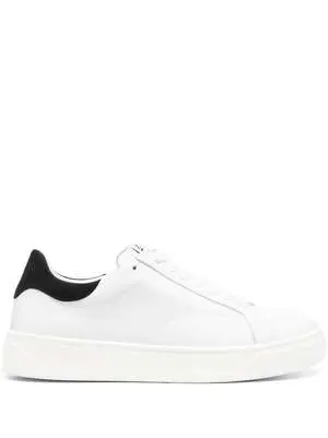 LANVIN Logo-patch Lace-up Sneakers