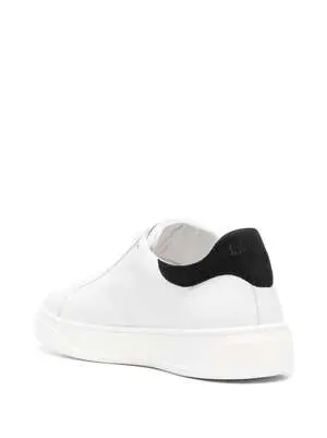 LANVIN Logo-patch Lace-up Sneakers