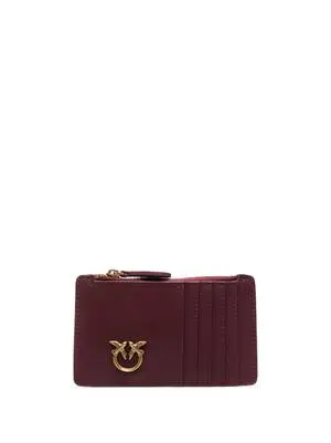 Pinko Love Birds-buckle Wallet - Red
