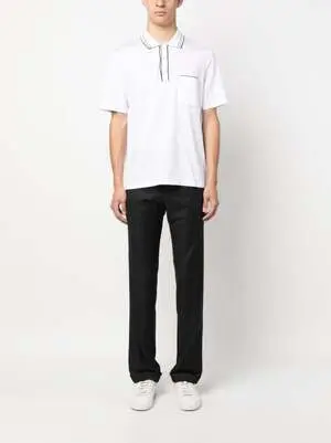 Canali Tailored Straight-leg Wool Trousers - Black