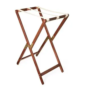 Ralph Lauren Wood Gavin Tray Stand - Brown