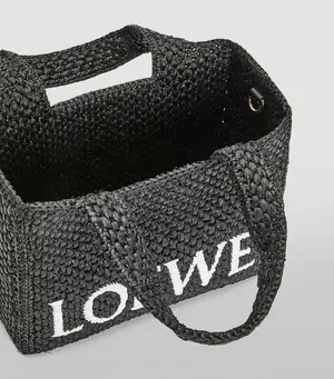 Loewe X Paula's Ibiza Small Font Tote Bag - Black