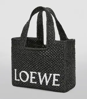 Loewe X Paula's Ibiza Small Font Tote Bag - Black