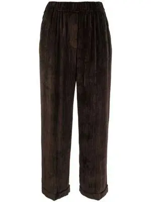 Peserico Corduroy Wide-leg Trousers