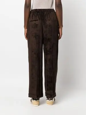 Peserico Corduroy Wide-leg Trousers