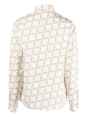 Eleventy Geometric-print Shirt