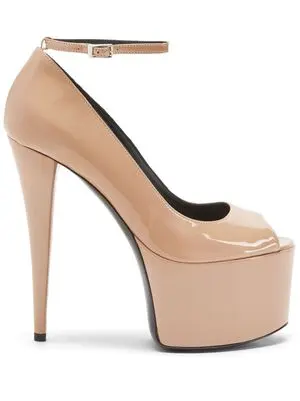 GIUSEPPE ZANOTTI Aida Platform Pumps - Neutrals