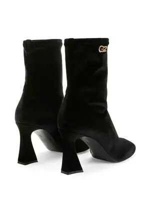 GIUSEPPE ZANOTTI Suede Ankle Boots - Black