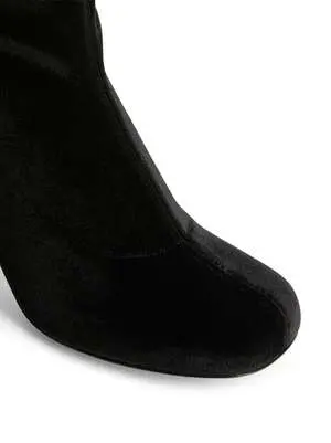 GIUSEPPE ZANOTTI Suede Ankle Boots - Black