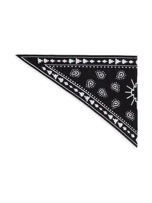COUNTY OF MILAN Bandana Knitted Scarf