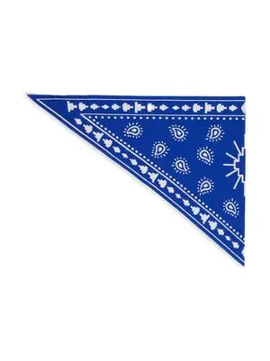 MARCELO BURLON COUNTY OF MILAN Bandana Knitted Scarf