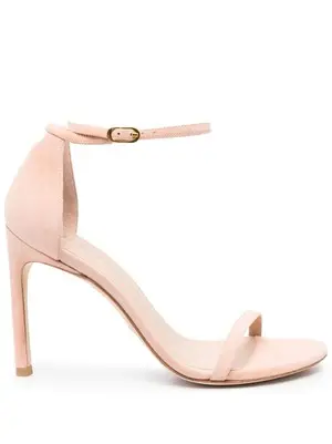 STUART WEITZMAN Nudistsong 105mm Sandals - Neutrals