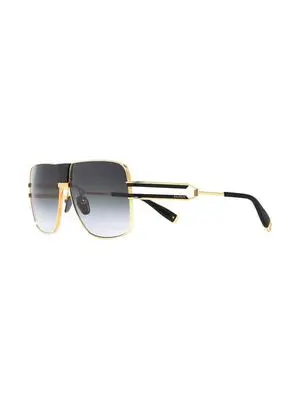 Balmain Square-frame Gradient-effect Sunglasses