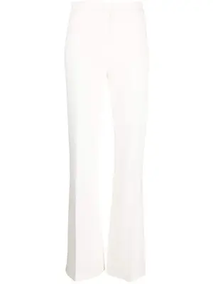 Pinko Milano Flared Trousers - White