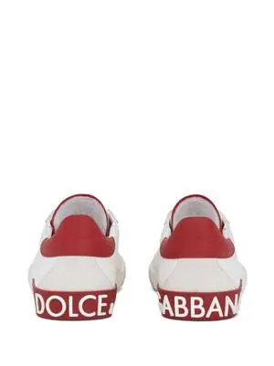 Dolce & Gabbana Portofino Low-top Sneakers - White