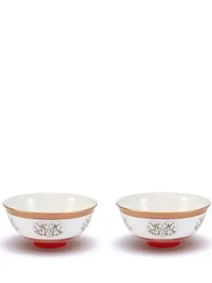 Shanghai Tang X Long Di Rabbit Bowl - White