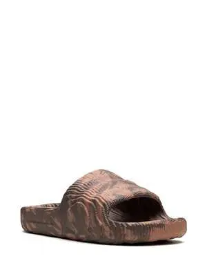 Adidas Adilette 22 Clogs - Brown