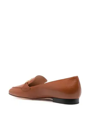 Bally O'brien Embellished Leather Loafers - Brown