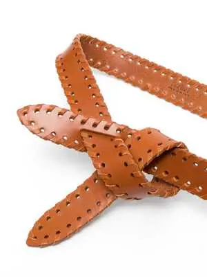 Isabel Marant Étoile Lecce Leather Belt - Neutrals