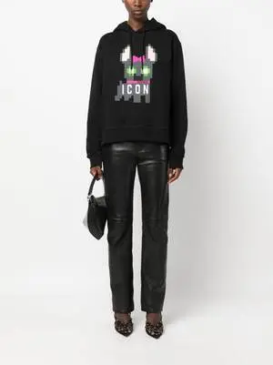 Dsquared2 Icon Hilde Cotton Hoodie