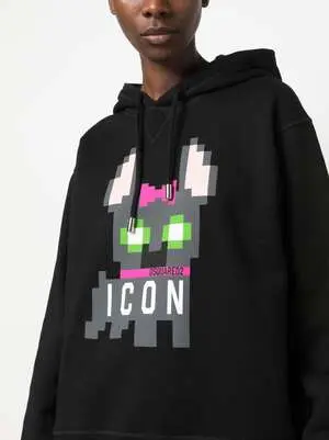 Dsquared2 Icon Hilde Cotton Hoodie