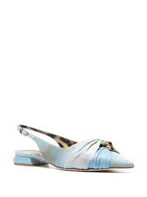 Roberto Cavalli Graphic-print Ballerinas