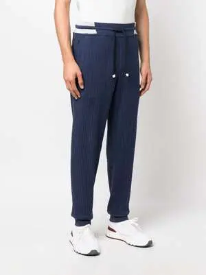 Brunello Cucinelli Elasticated-waist Cotton Track Trousers