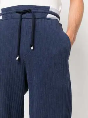 Brunello Cucinelli Elasticated-waist Cotton Track Trousers