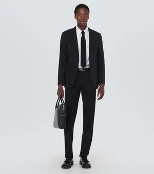 Giorgio Armani Wool Suit - Black