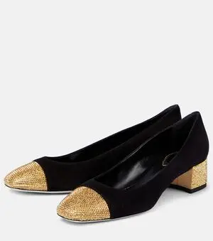 Rene Caovilla Bonnie Embellished Pumps