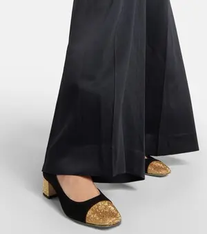 Rene Caovilla Bonnie Embellished Pumps