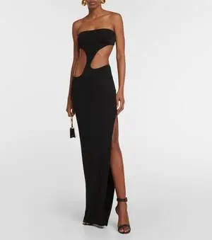 LOUISA BALLOU Long Carve Maxi Dress
