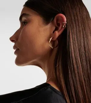REPOSSI Antifer 18kt Rose Gold Single Earring With Diamonds - Metallic