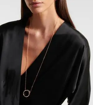 REPOSSI Antifer 18kt Rose Gold And Diamond Pendant Necklace
