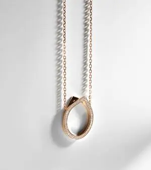 REPOSSI Antifer 18kt Rose Gold Pendant Necklace - Metallic