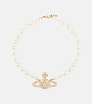 VIVIENNE WESTWOOD Orb Embellished Choker - Gold