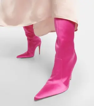 Magda Butrym Satin Sock Boots