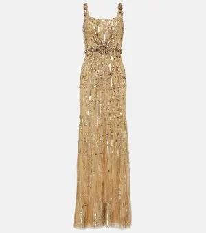 Jenny Packham Embellished Gown