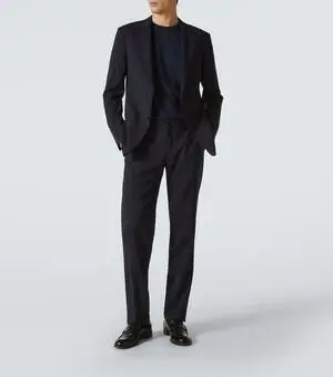 Giorgio Armani Wool Suit - Blue