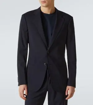 Giorgio Armani Wool Suit - Blue