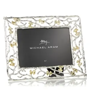 Michael Aram Butterfly Ginkgo Luxe Frame, 5 X 7 Exclusive - Nickeltone/goldplate
