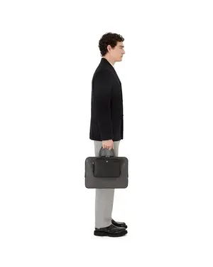 Montblanc Sartorial Leather Mini Messenger Bag - Black